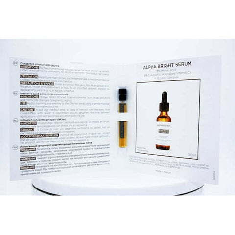 Alpha Bright Serum Sample | ALPHASCIENCE